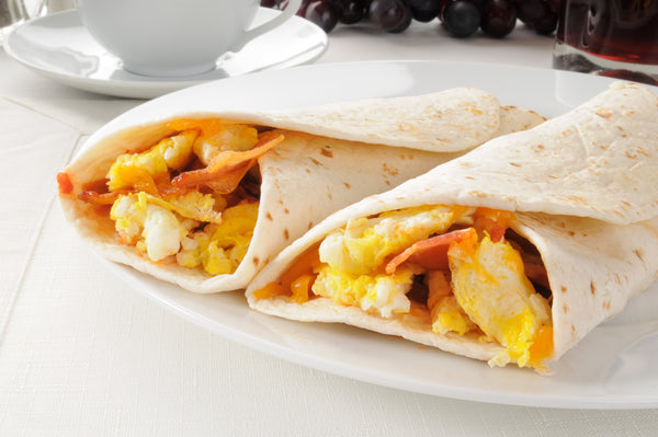 Bacon Egg & Cheese Burritos – Baller Mom Kitchen